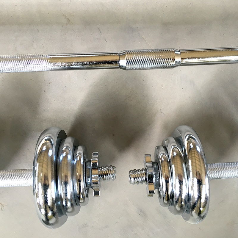 China Big Factory Good Price weight chrome dumbbell set lbs