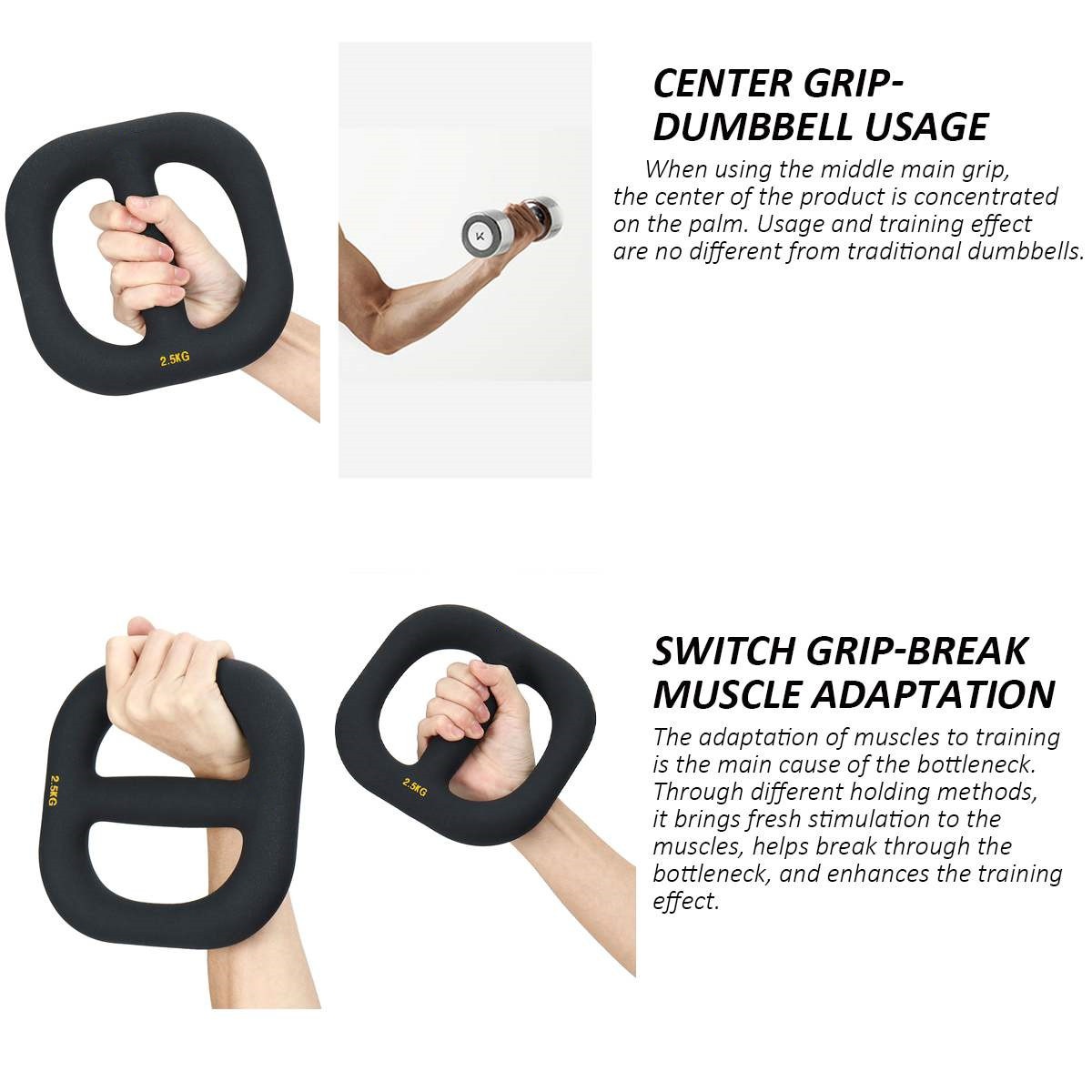 Fashion Multifunctional Dumbbells Fitness Shaping Body Training ...